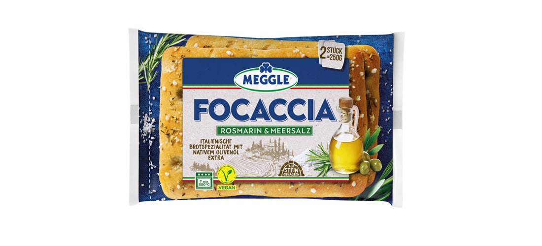 17.01.2024: Urlaubsfeeling auf den Tellern mit der MEGGLE Focaccia ...
